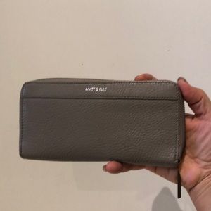 Matt & Nat | Bags | Matt Nat Wallet Greytaupe | Poshmark